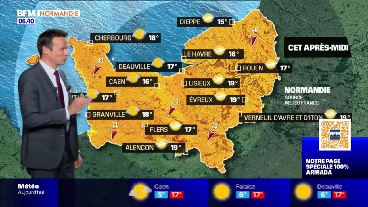 Météo Normandie: de belles éclaircies malgré des températures un peu ...