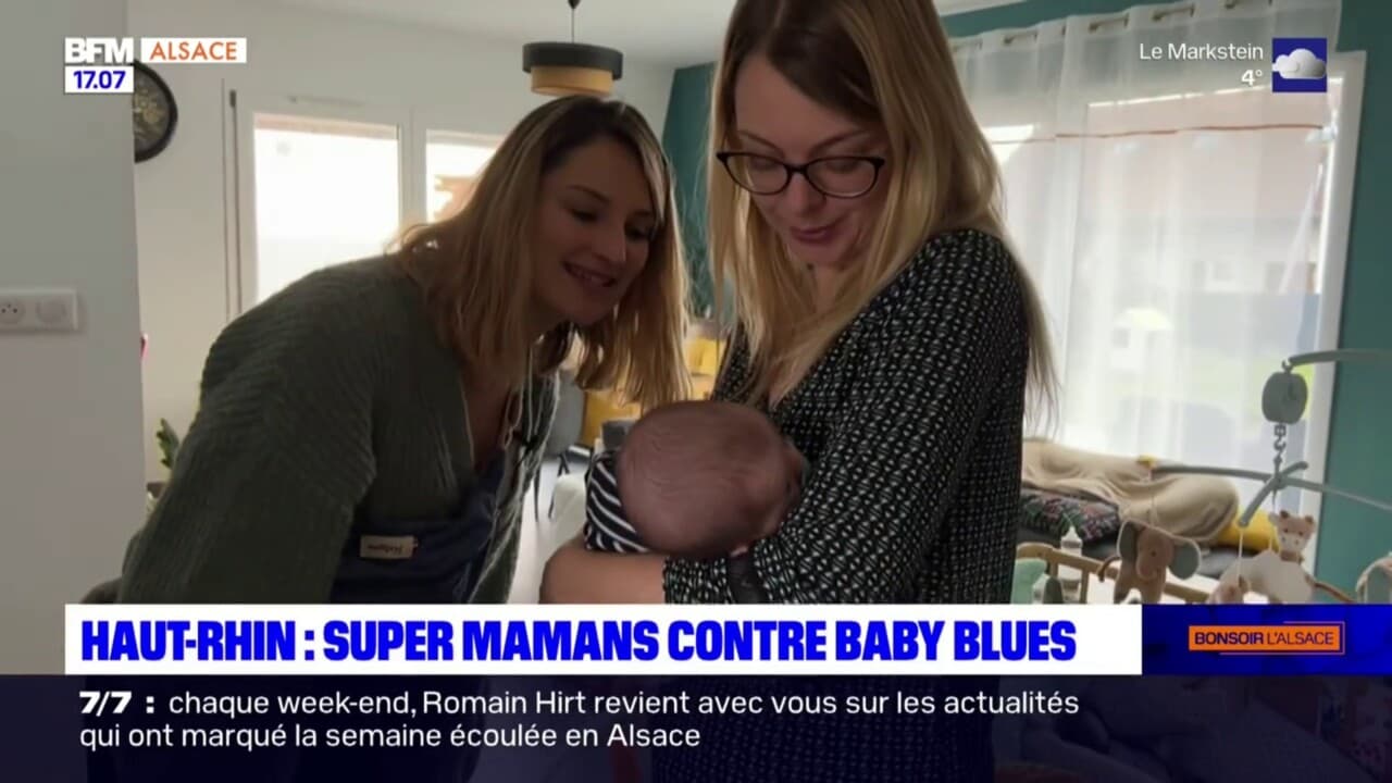 Haut-Rhin: l'association "Super mamans" aident contre le baby blues