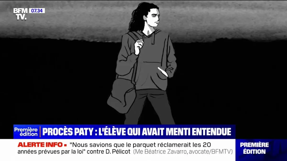 Procès de l'assassinat de Samuel Paty: la collégienne qui avait accusé ...