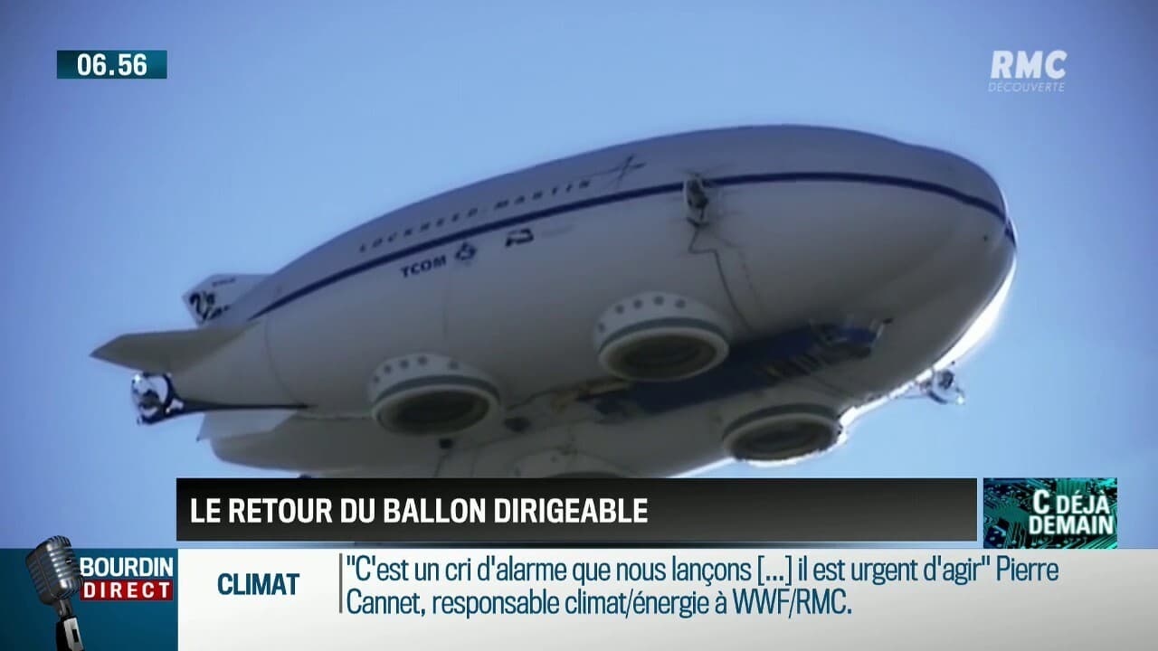 Le retour du ballon dirigeable comme transport du futur