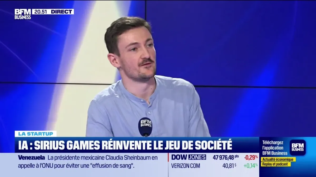 Benjamin Ferrié (Sirius Games) : IA, Sirius Games réinvente le jeu de ...