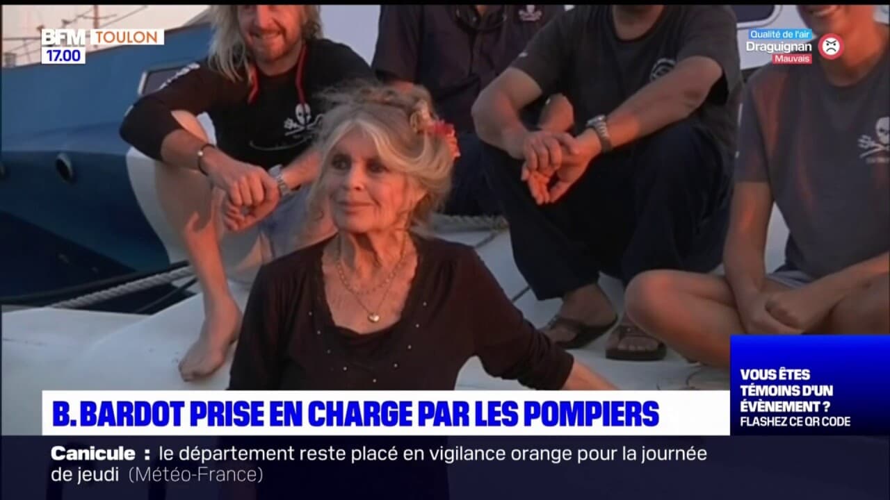 Brigitte Bardot prise en charge par les pompiers, son mari se veut ...