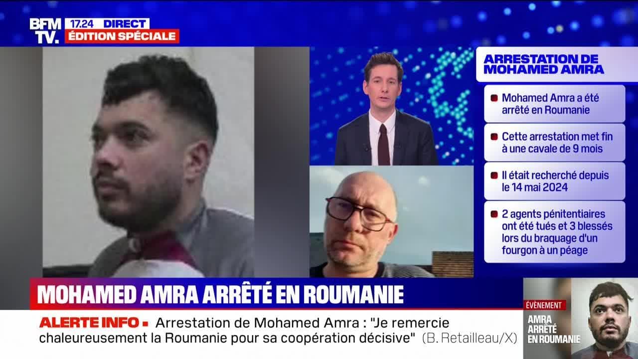 Édition spéciale - Mohamed Amra arrêté en Roumanie - 22/02
