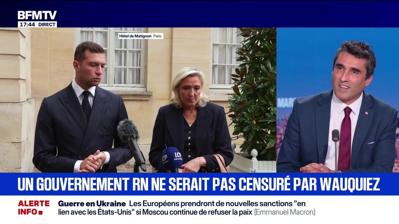 Marschall Truchot : Un gouvernement RN ne serait pas censuré par ...