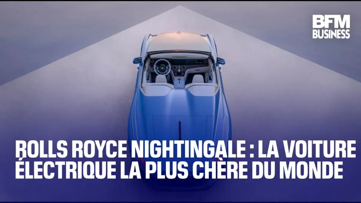Rolls Royce Nightingale : la voiture électrique la plus chère du monde