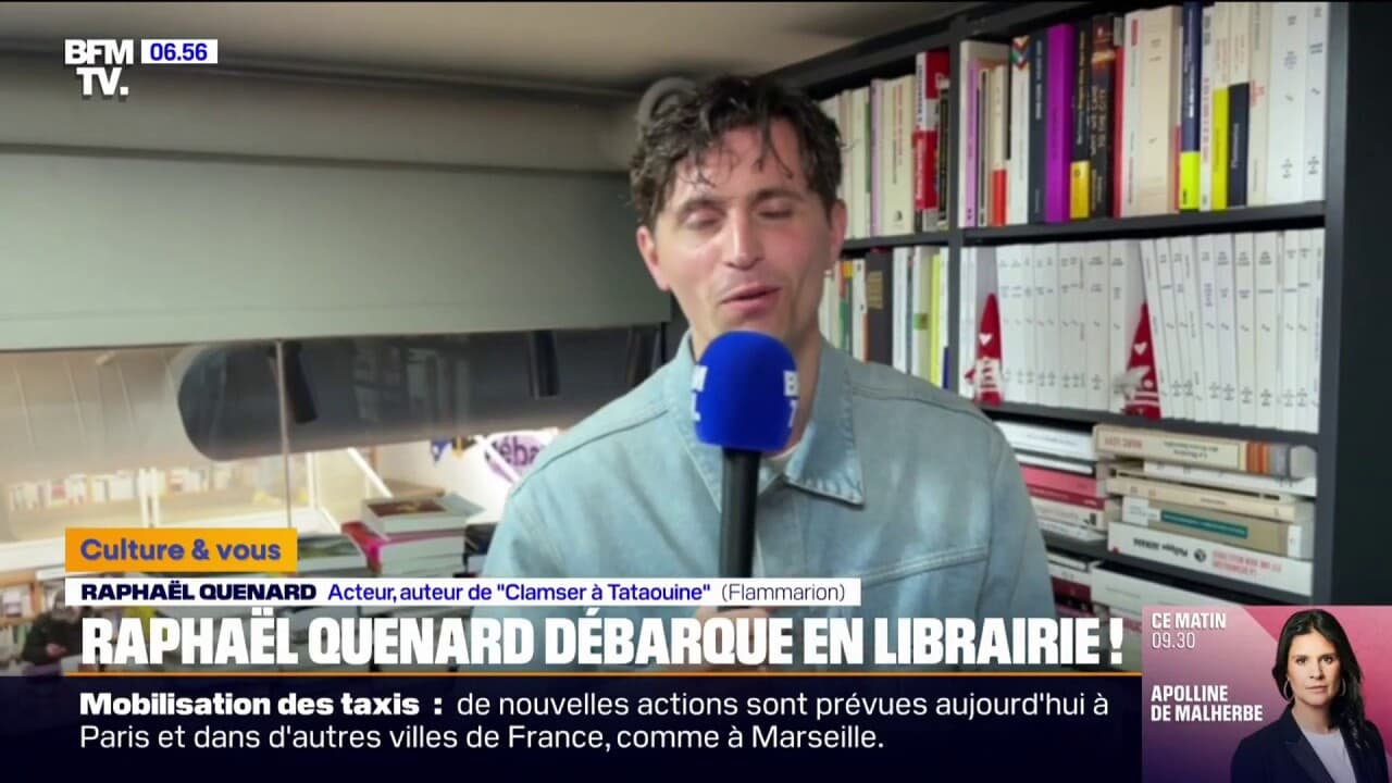Après le cinéma, Raphaël Quenard débarque dans les bacs des librairies ...
