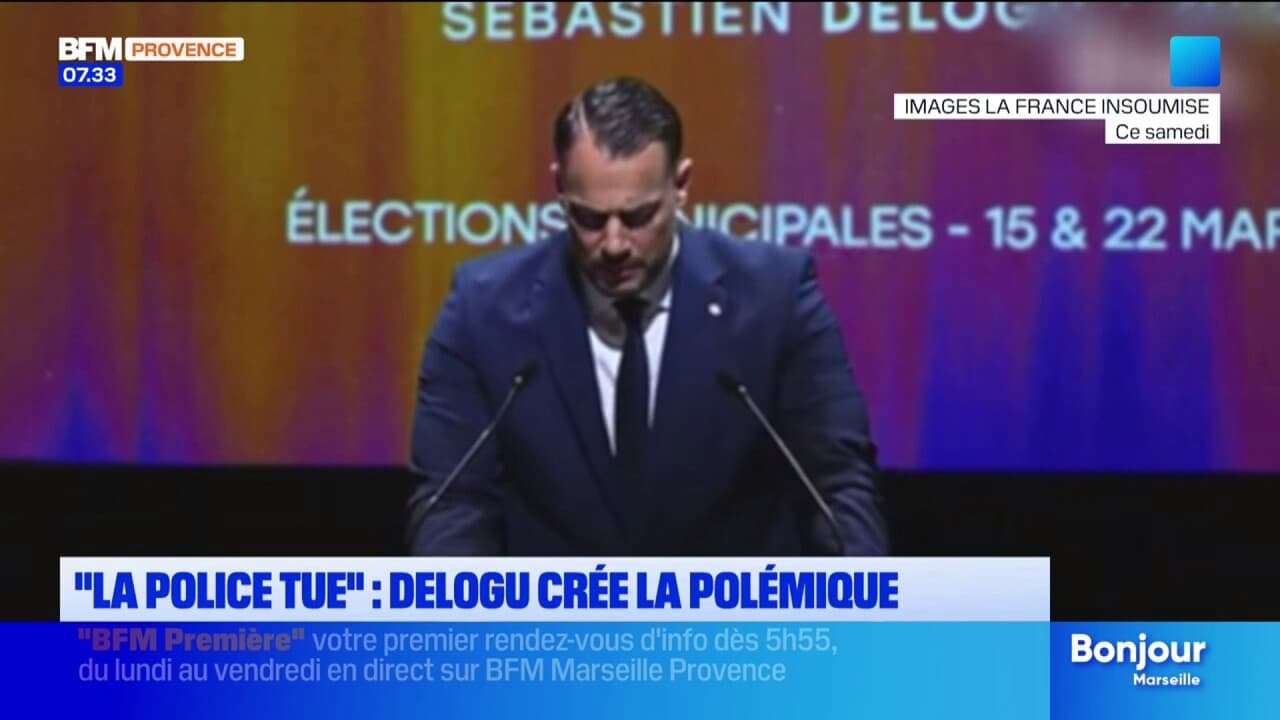 "La police tue" : Sébatien Delogu crée la polémique