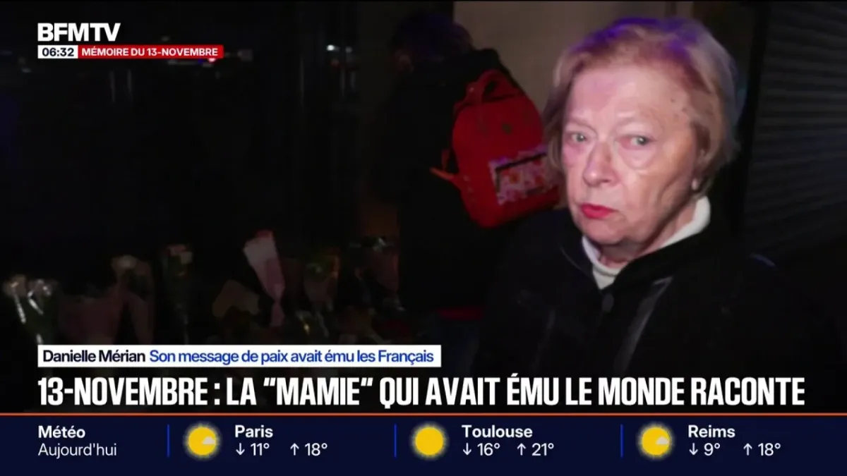 "Je suis contente qu'il fasse nuit, comme ça, on ne voit pas que je ...