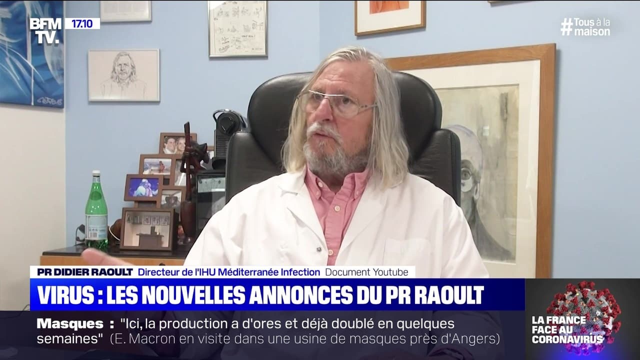 Story 1 : Les nouvelles annonces du Pr Raoult sur le Covid-19 - 31/03