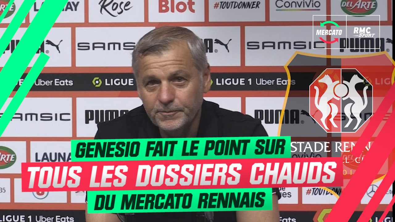 Mercato : Traoré, Laborde, Badé… Genesio fait le point sur tous les dossiers chauds de Rennes