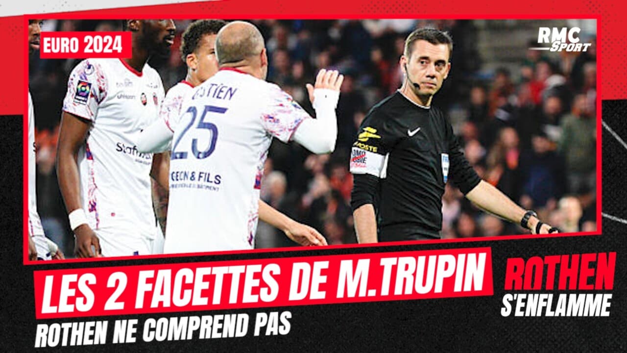 Euro 2024: L1-UEFA, Rothen déplore les deux facettes de M.Turpin