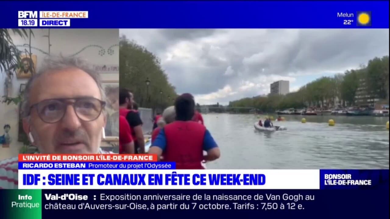 Seine: pour Ricardo Esteban, organisateur du projet Odyssée, le fleuve ...