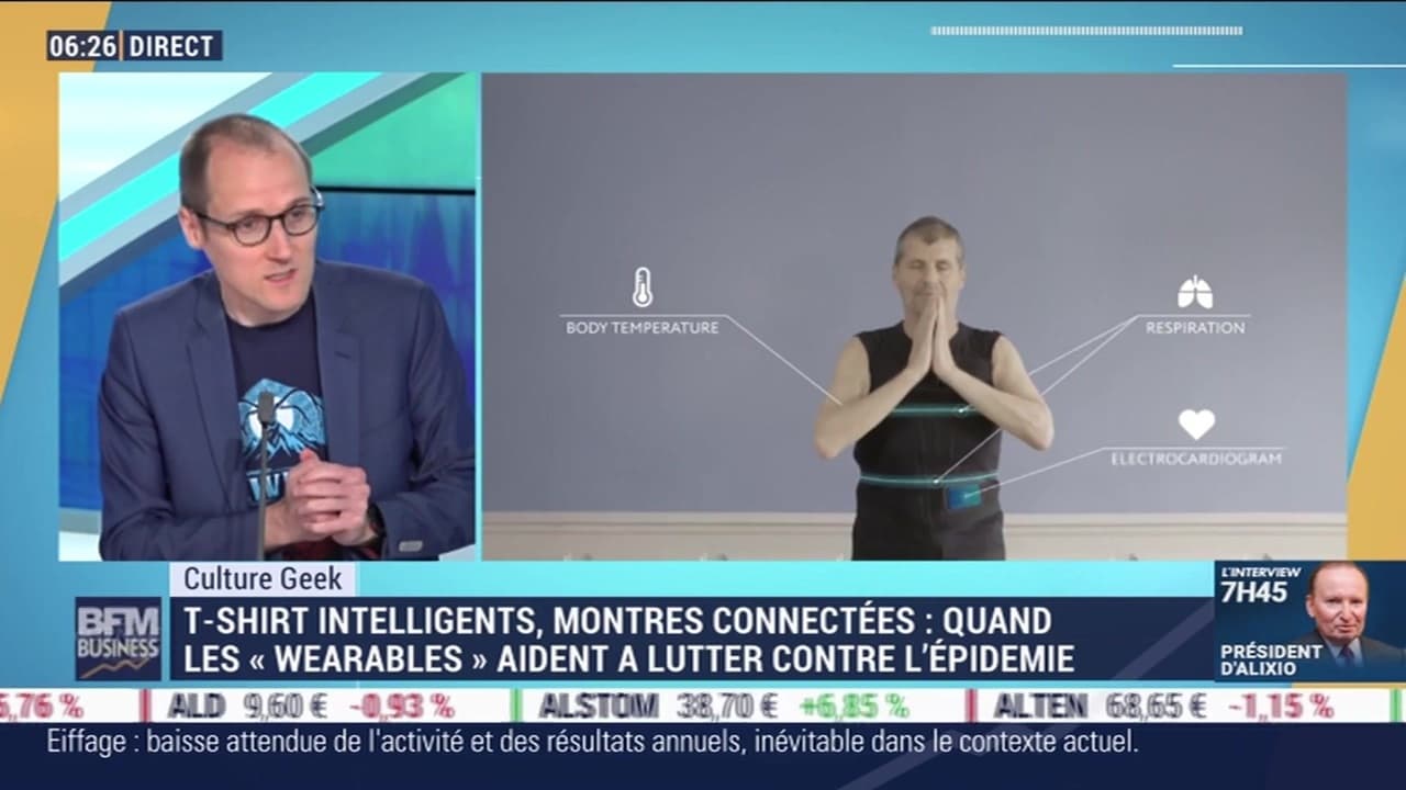 Culture Geek : Quand les "Werables" aident à lutter conte l'épidémie, par Anthony Morel - 13/05