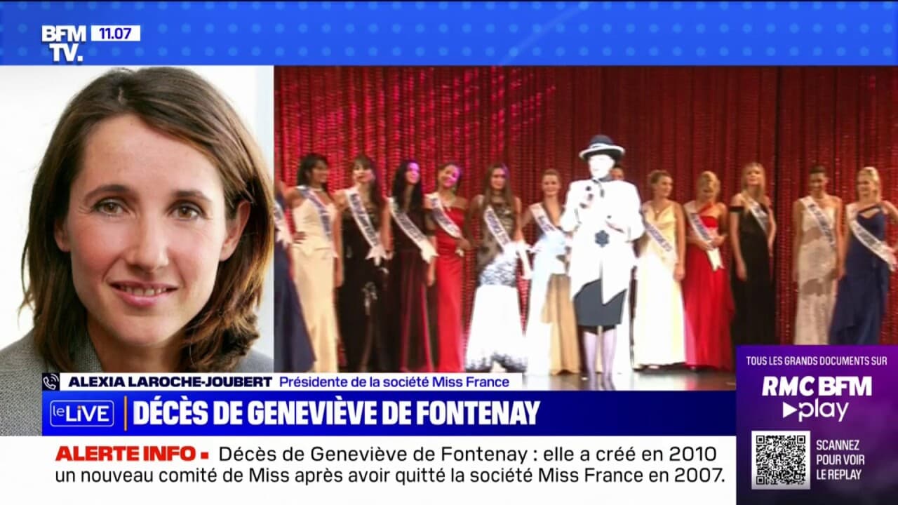 Alexia Laroche-Joubert, présidente de la société Miss France ...