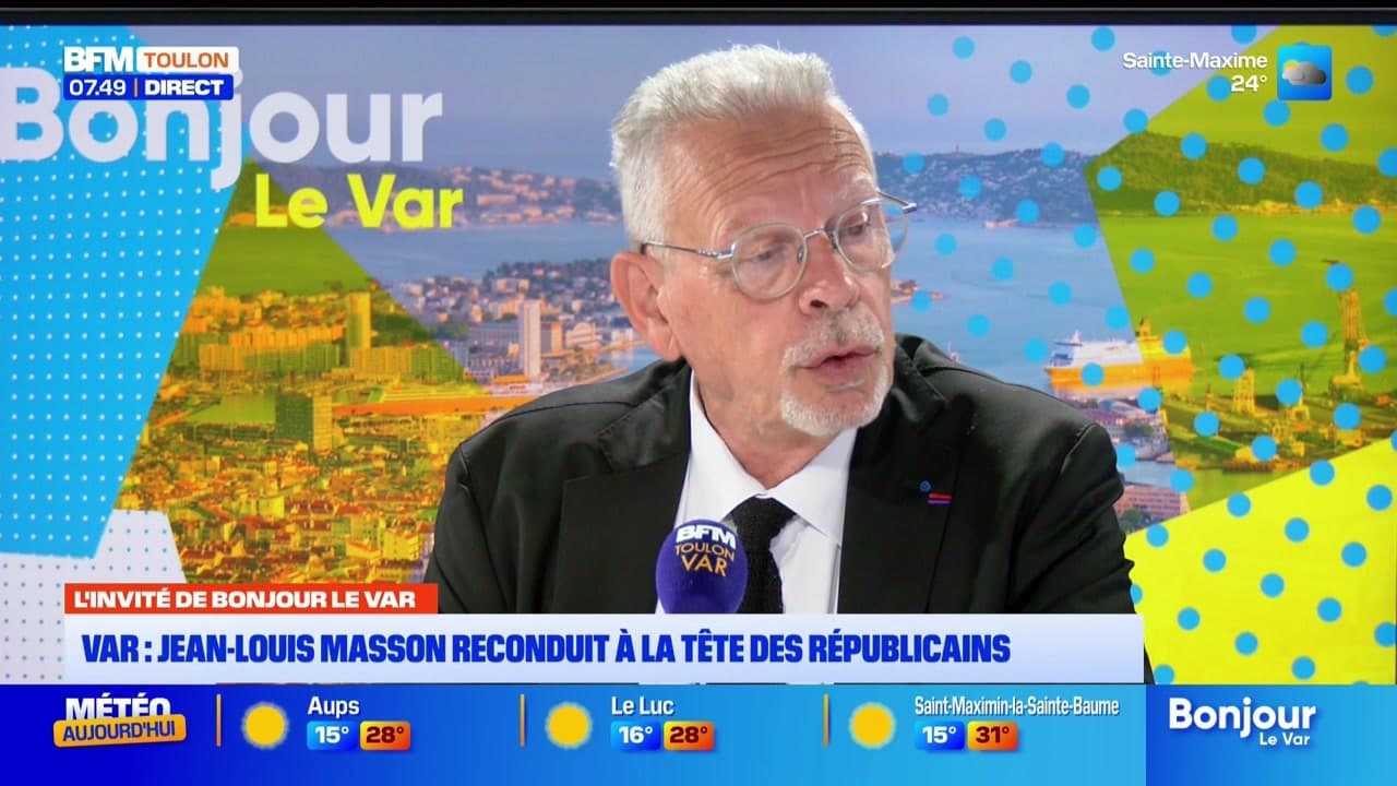 L'invité de Bonjour Var du lundi 15 juin 2026 - Jean-Louis Masson
