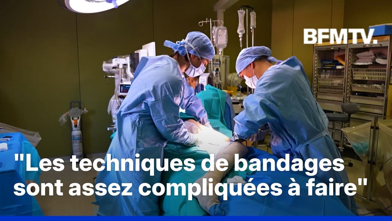 Au cœur d'un service dédié aux grands brûlés à l'hôpital de la ...