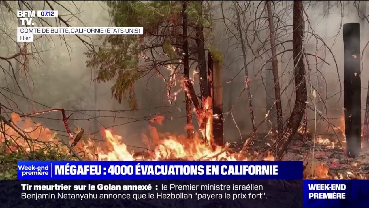Mégafeu: 4.000 évacuations et 142.000 hectares partis en fumée en ...