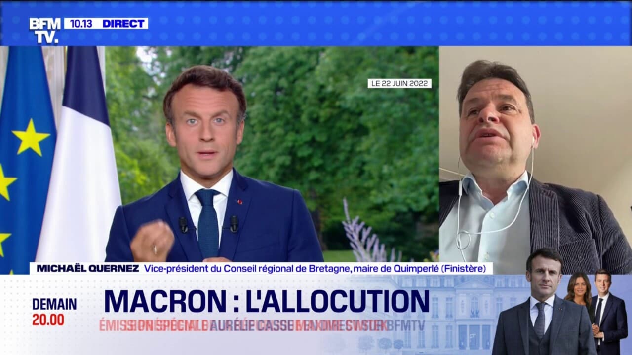 Michaël Quernez, maire de Quimperlé: "Jamais on n'avait vu autant d'habitants manifester"