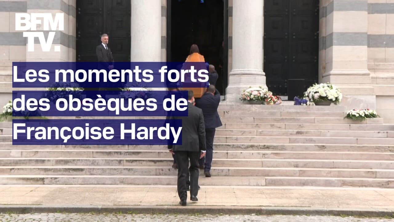 Le dernier adieu de Françoise Hardy au Père-Lachaise, en présence de ...