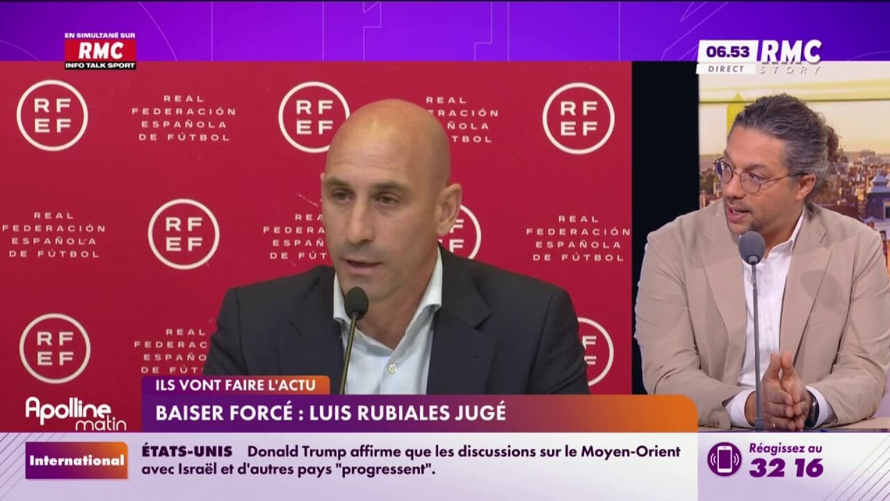 Baiser forcé : Luis Rubiales jugé