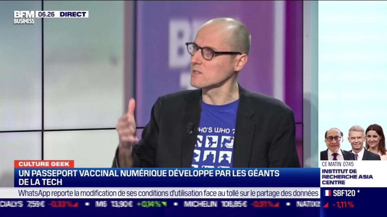 Culture Geek : Un passeport vaccinal numérique développé par les géants de la tech, par Anthony ...