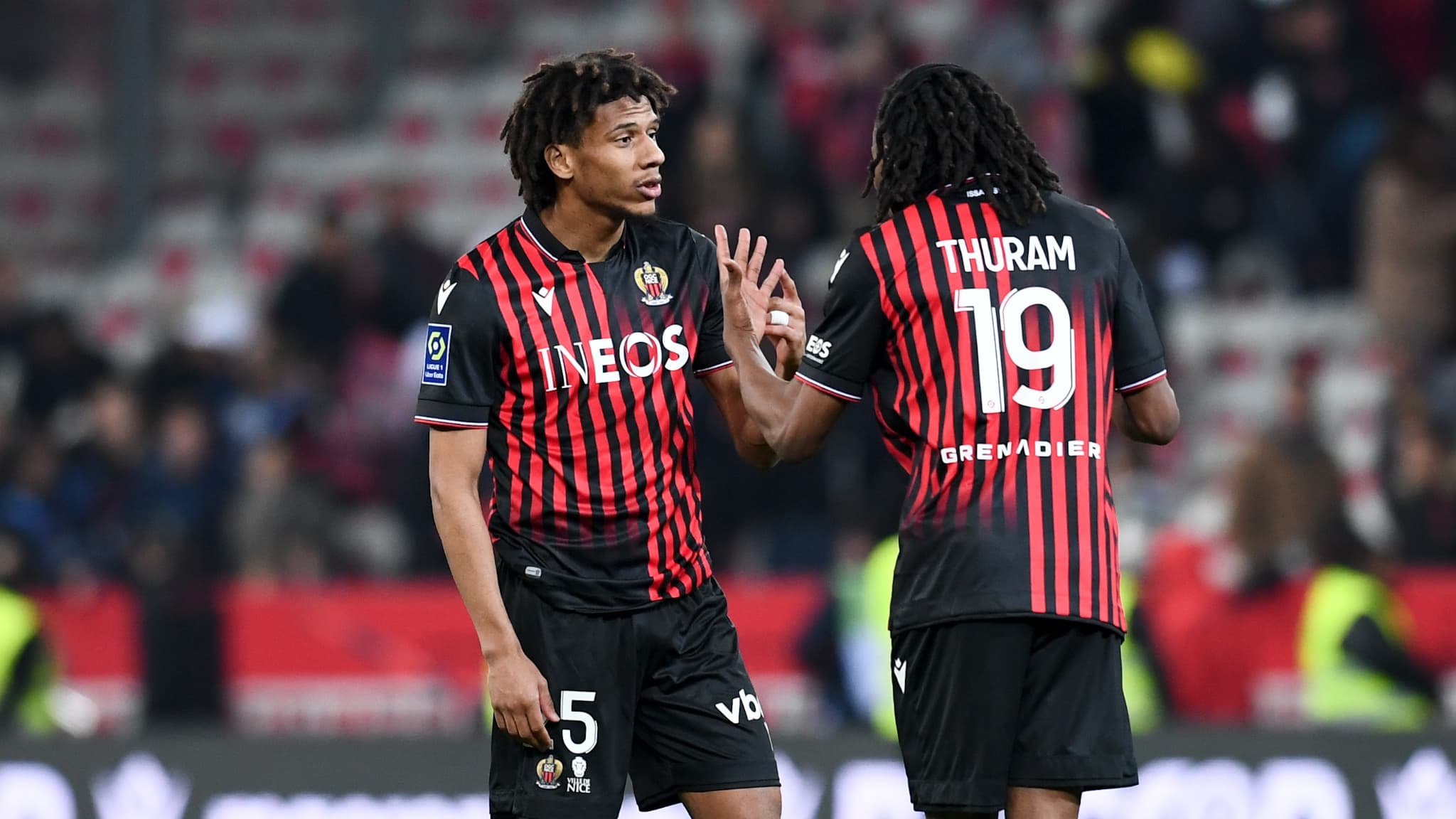 Mercato: Nice n'exclut pas un départ de Khéphren Thuram et Todibo