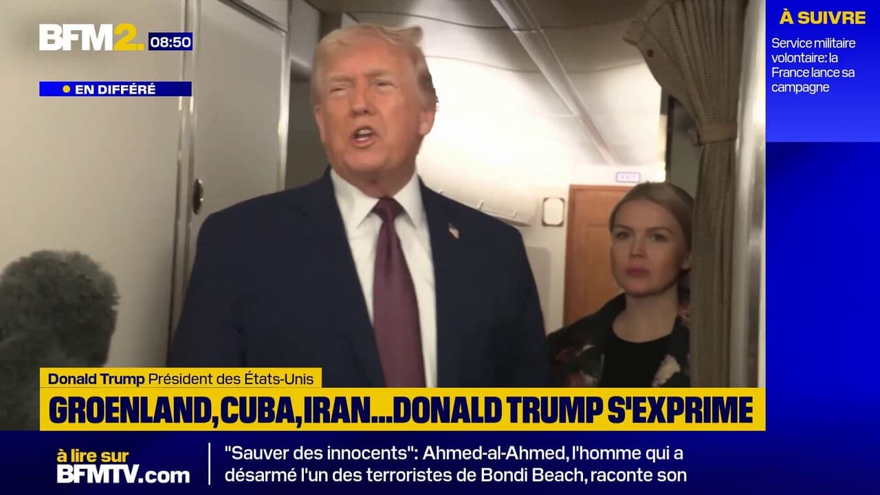 Selon Donald Trump, le Groenland devrait accepter un accord avec les ...