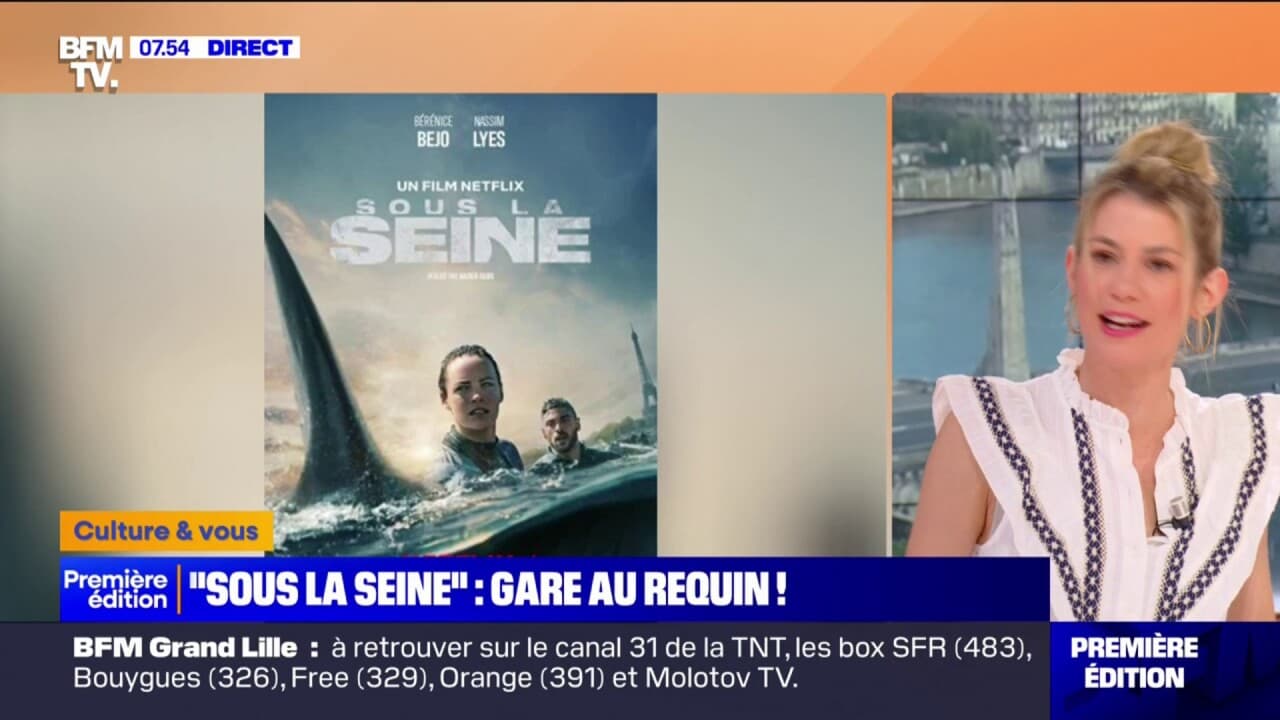 "Sous la Seine", un film dans lequel un requin terrorise Paris, sort ce ...