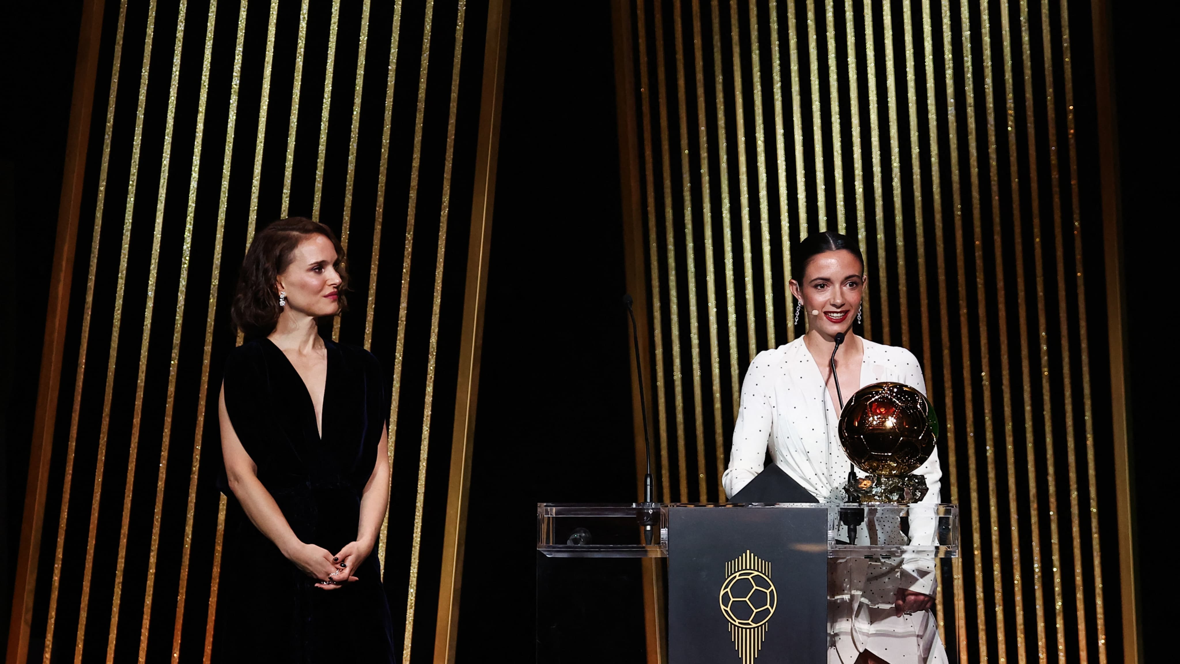 Invitée inattendue du Ballon d'Or 2024, Natalie Portman fait sensation ...