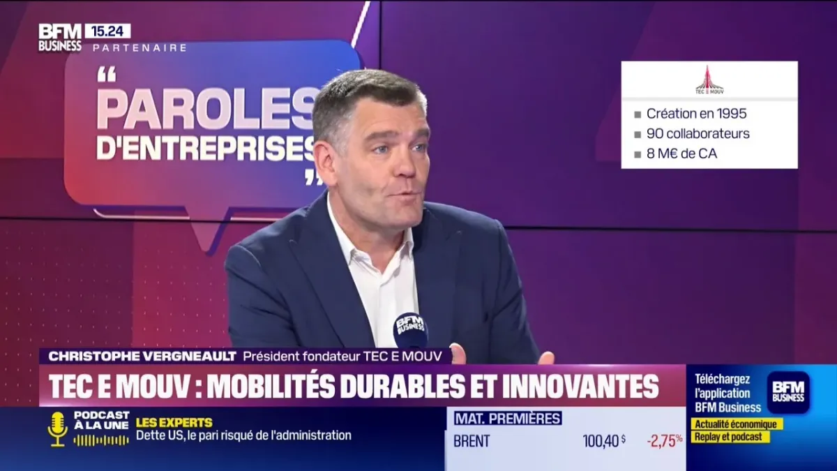 Christophe Vergneault (TEC E MOUV) : TEC E MOUV, mobilités durables et ...