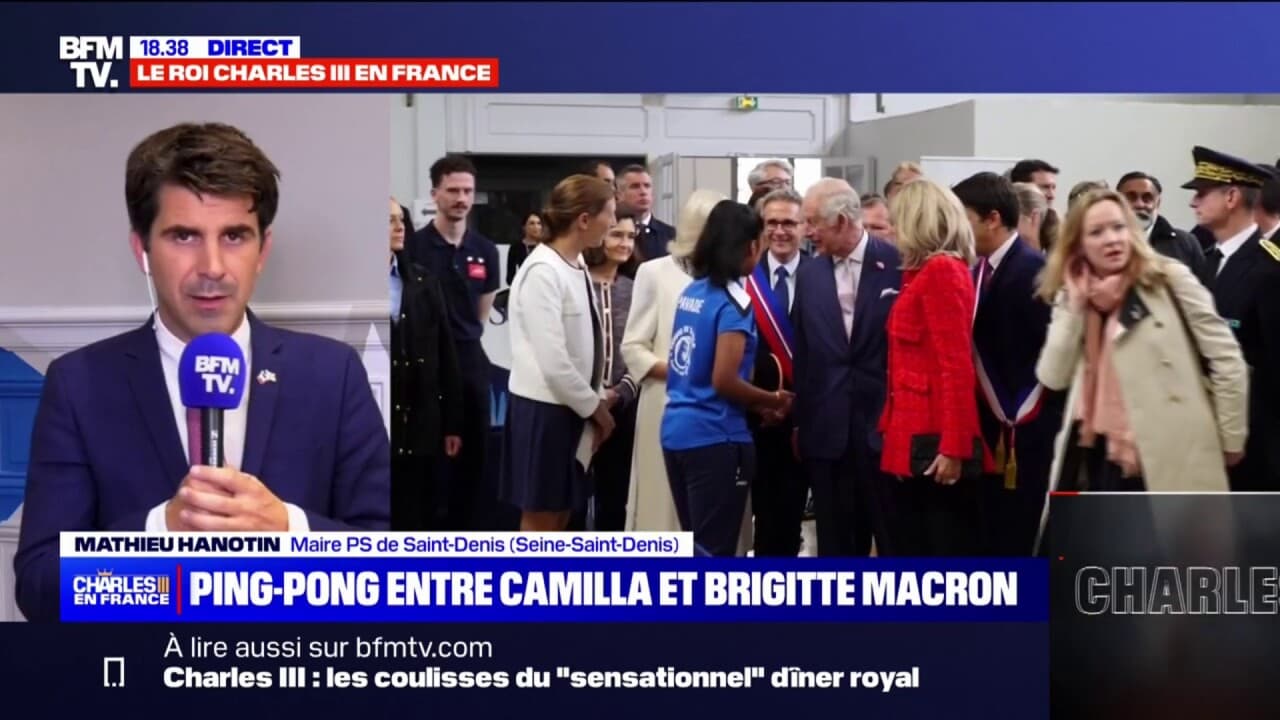 Visite de Charles III à Saint-Denis: "Un sentiment de fierté redonné ...