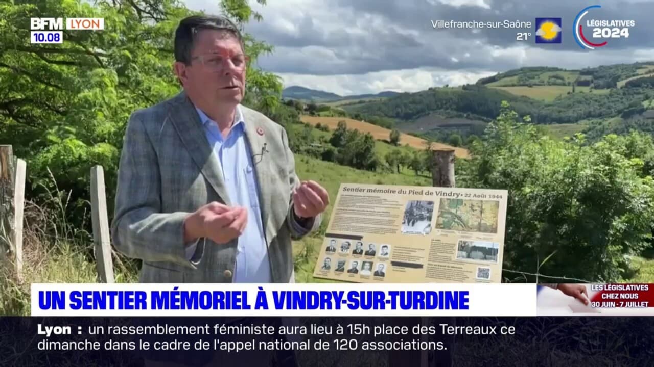 Vindry-sur-Turdine: un sentier mémoriel inauguré pour rendre hommage ...
