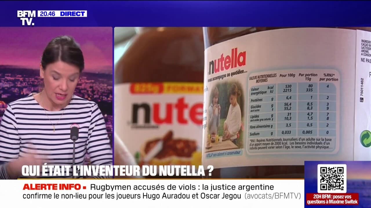 LE CHOIX D'AMÉLIE - Qui était Francesco Rivella, l'inventeur du Nutella ...