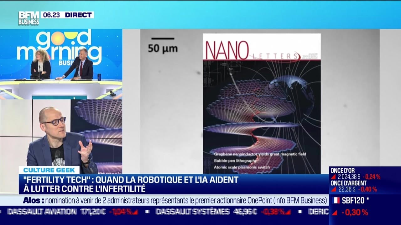 Culture Geek : "Fertility tech", quand la robotique et l'IA aident à lutter cotre l'infertilité ...