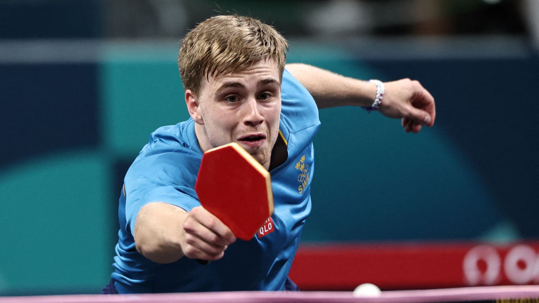 JO 2024 (tennis de table): la raquette hexagonale très étonnante de ...