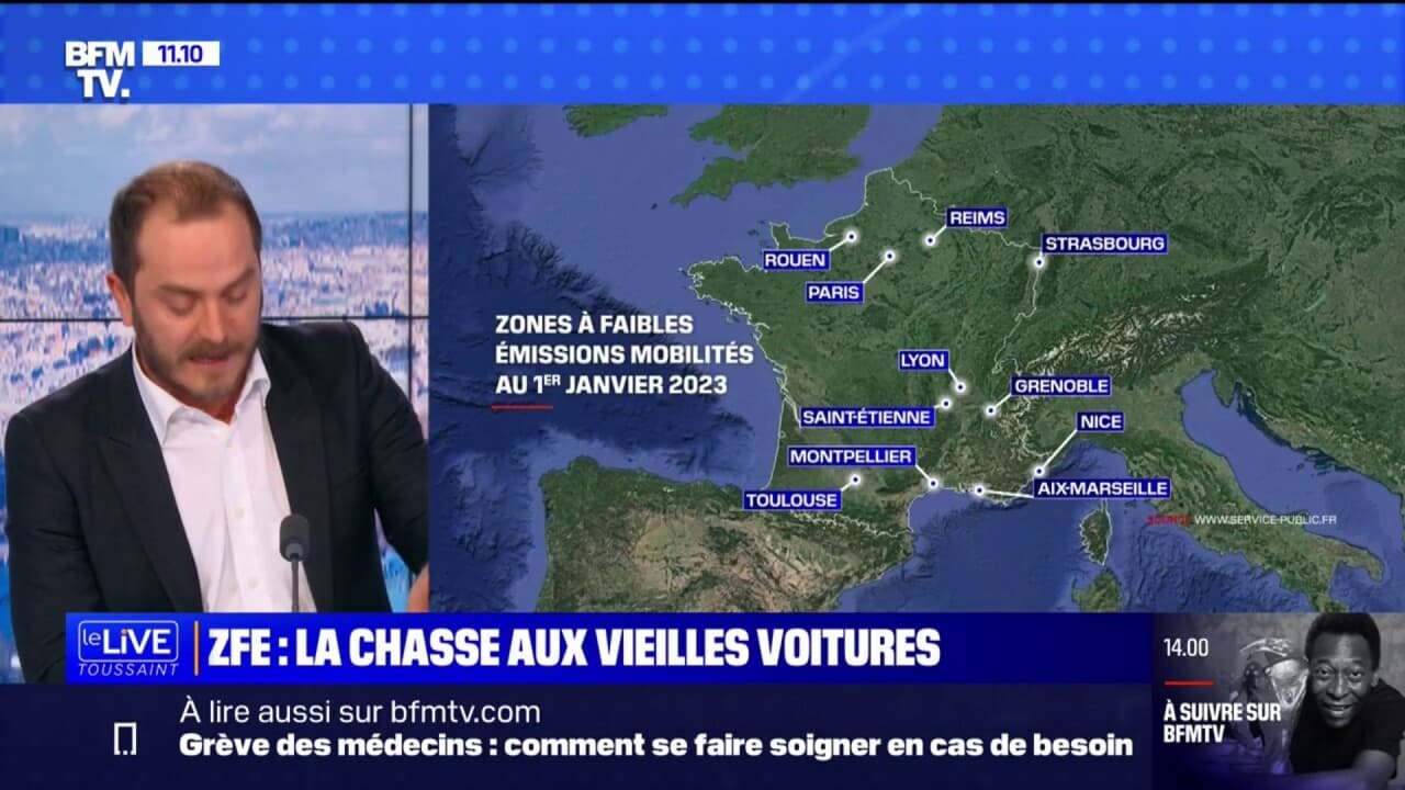 Zones à faibles émissions (ZFE): la chasse aux vieilles voitures Zones à faibles émissions (ZFE): la chasse aux vieilles voitures