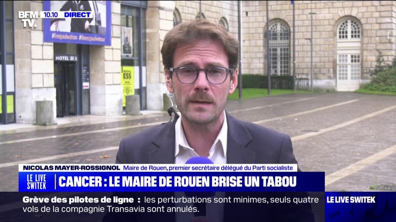 "Je préfère être transparent": Nicolas Mayer-Rossignol, maire de Rouen ...
