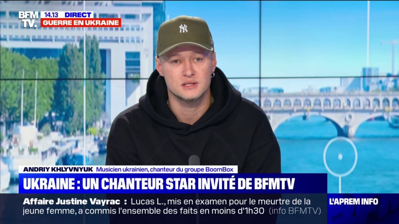 Le chanteur ukrainien Andriy Khlyvnyuk est "convaincu" de la future ...