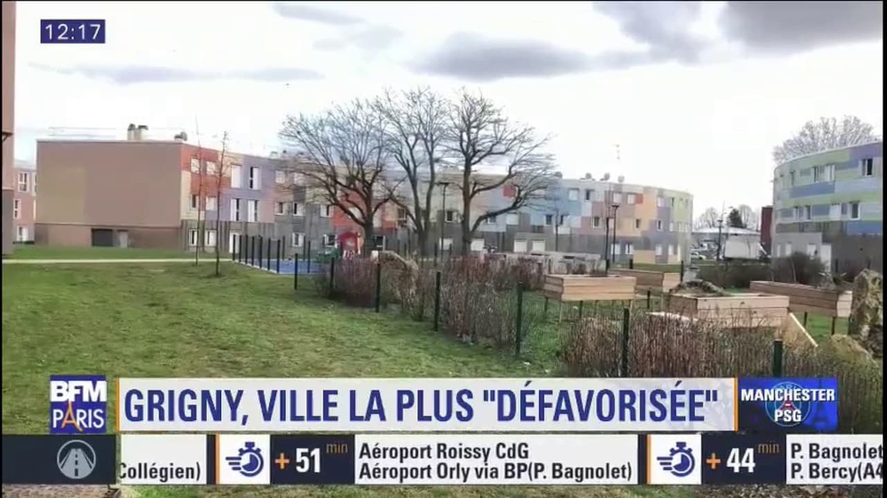 Grigny, ville "déshéritée": "on n'est pas des oubliés, on n'existe pas"