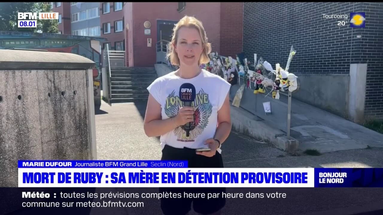 Mort de Ruby à Seclin: la mère de la petite fille placée en détention ...