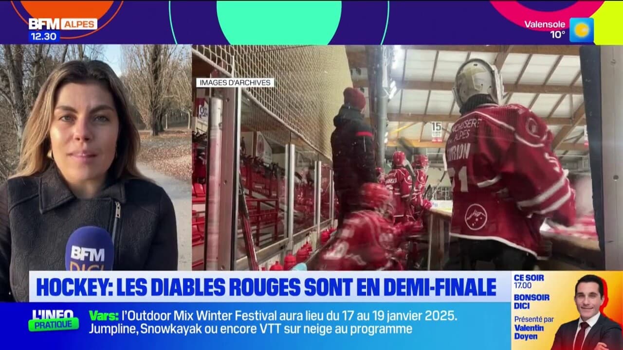 Hockey: les Diables rouges de Briançon dans le dernier carré de la ...