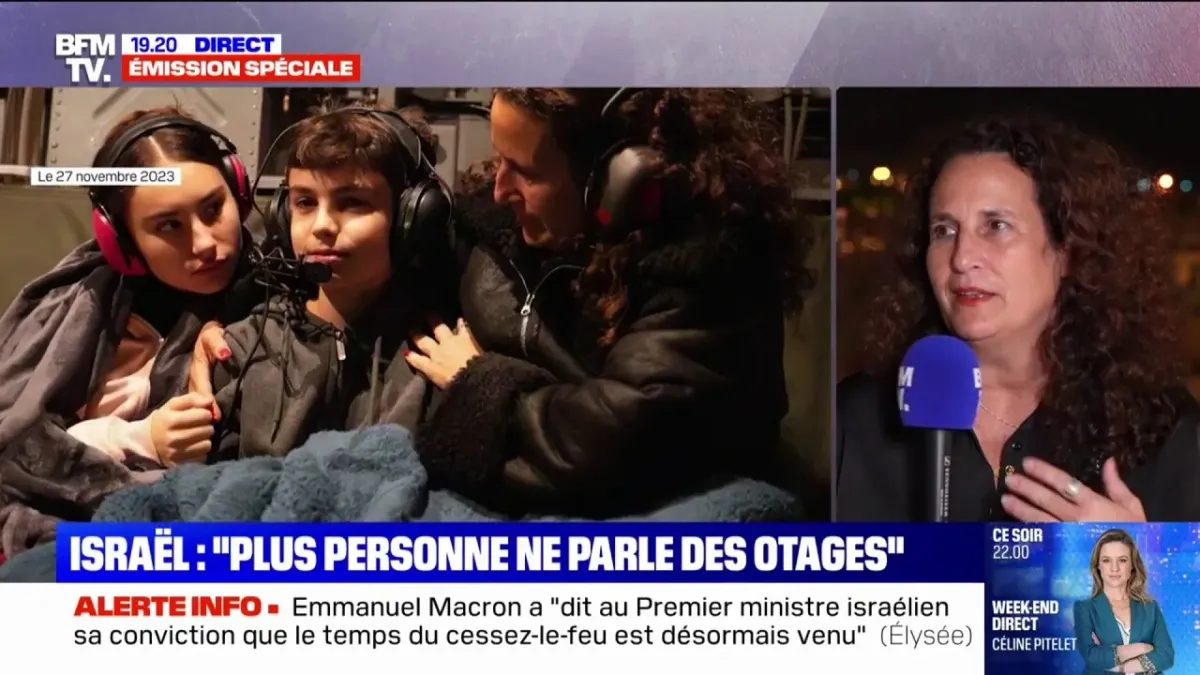 Hadas Kalderon, mère de deux ex-otages: "Dans leur tête, ils sont ...