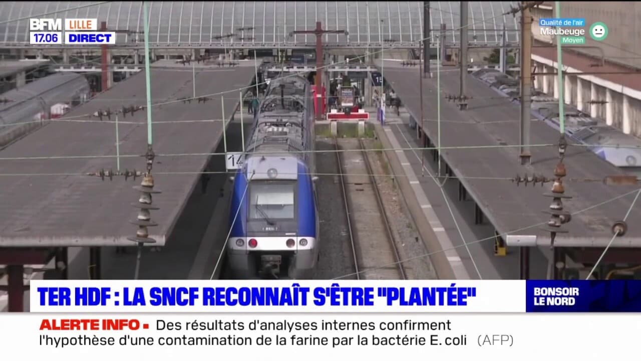TER Hauts-de-France: la SNCF reconnaît s'être "plantée"