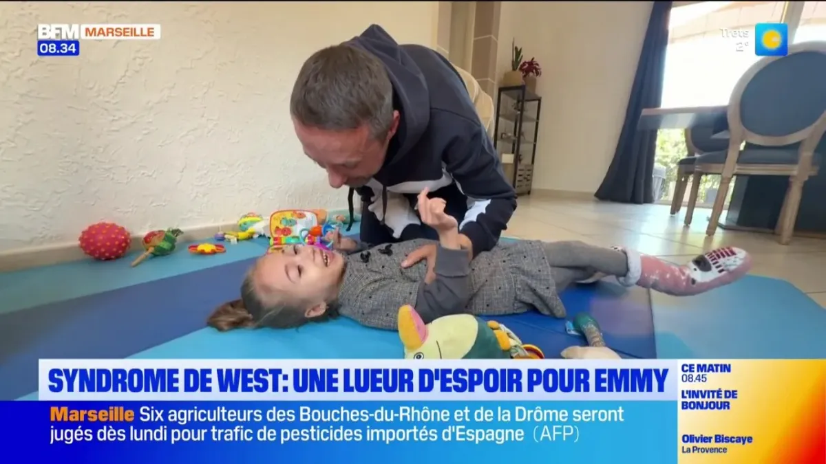 Syndrome de West : une lueur d'espoir pour Emmy