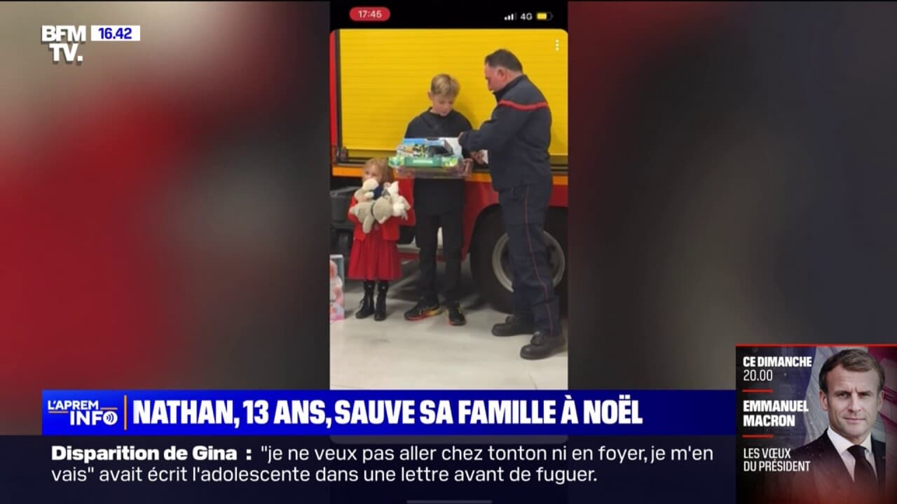 Nathan, 13 ans, sauve sa mère et sa sœur après un accident de voiture à ...