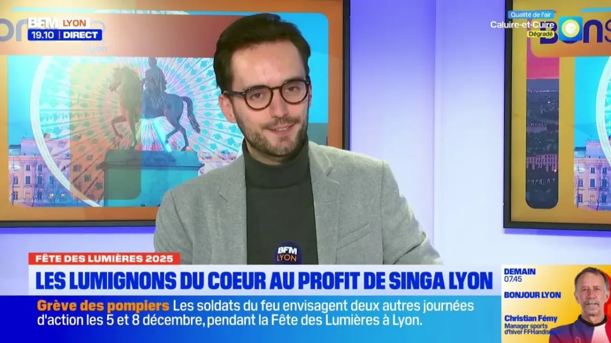 Fête des Lumières 2025 : les Lumignons du Coeur au profit de Singa Lyon