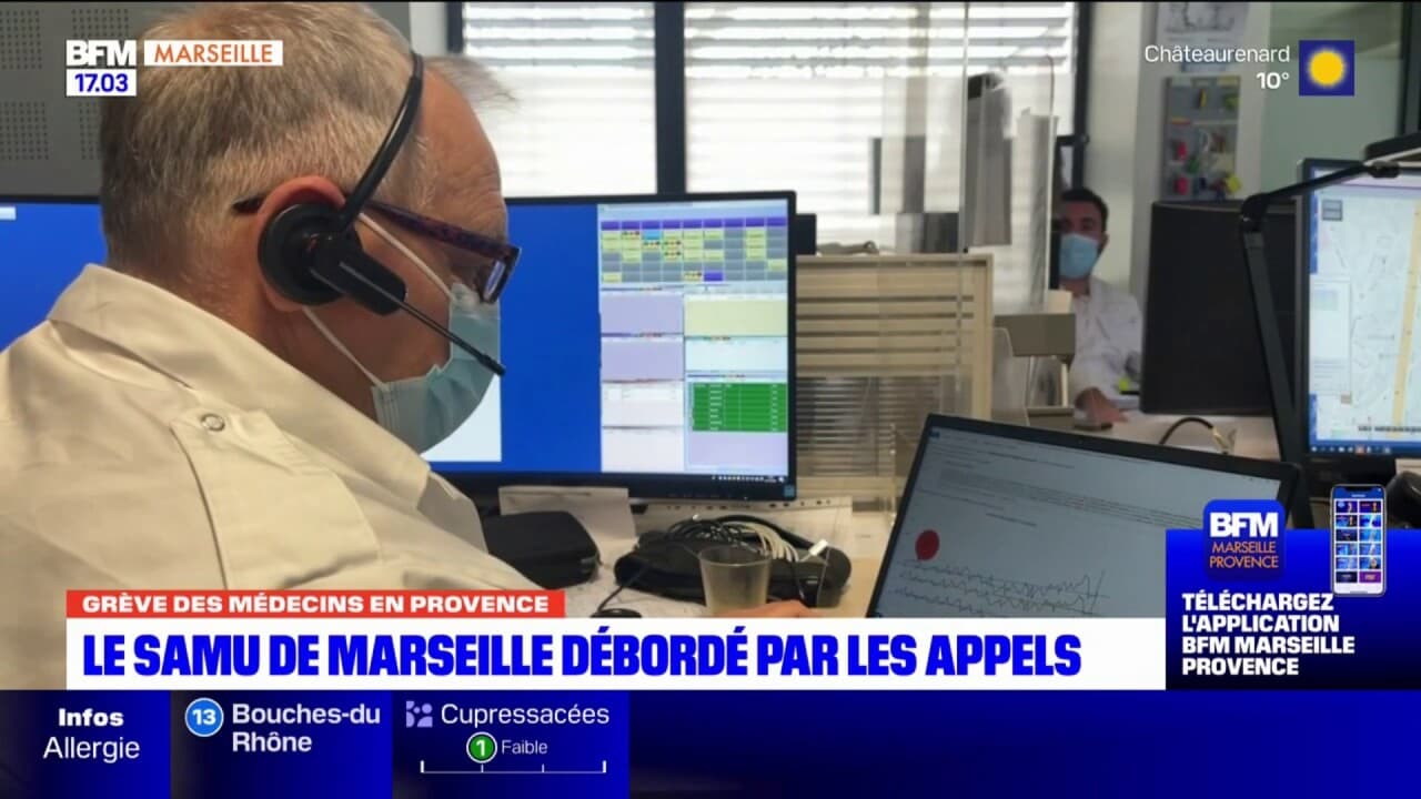 Marseille: le Samu débordé par les appels