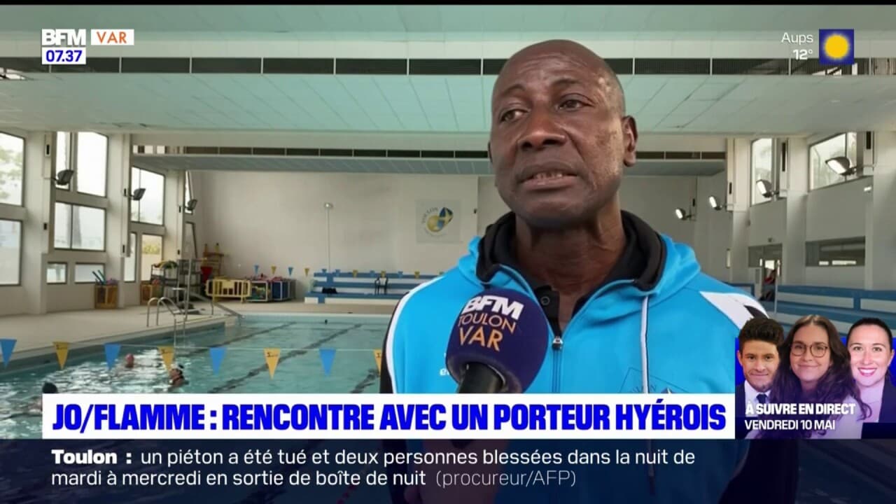 "C'est une fierté": Cheikh Sylla, un Hyérois porteur de la flamme olympique