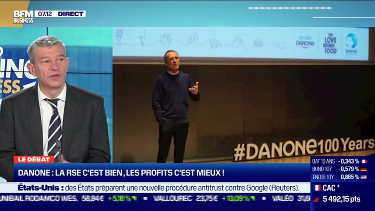 Le débat : Danone, la RSE c'est bien, les profits c'est mieux ! par ...
