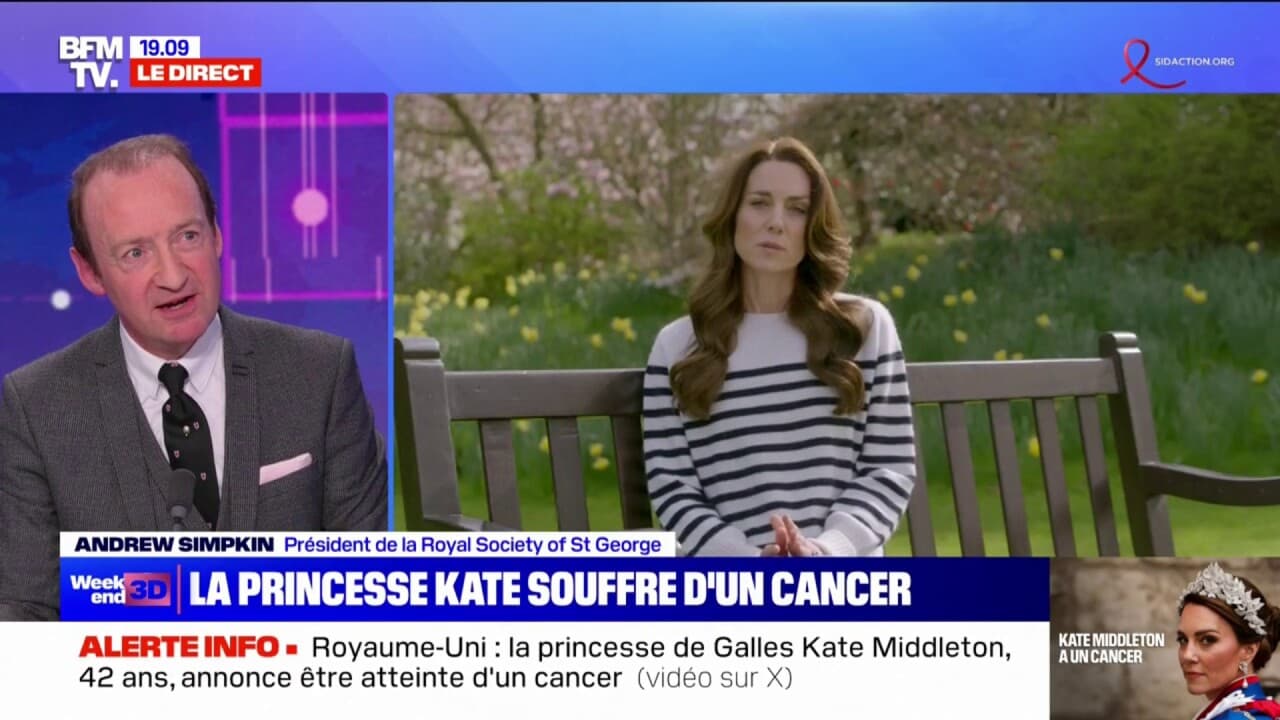 Cancer de Kate Middleton: "Un sentiment d'injustice et de compassion", pour Andrew Simpkin ...